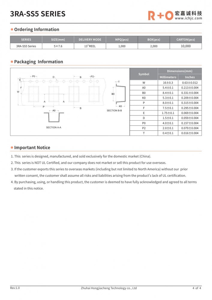 3RA090-SS5 datasheet page 4