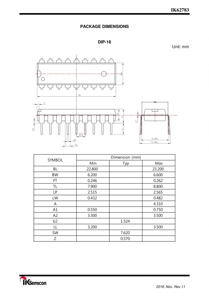 IK62783DT datasheet page 7