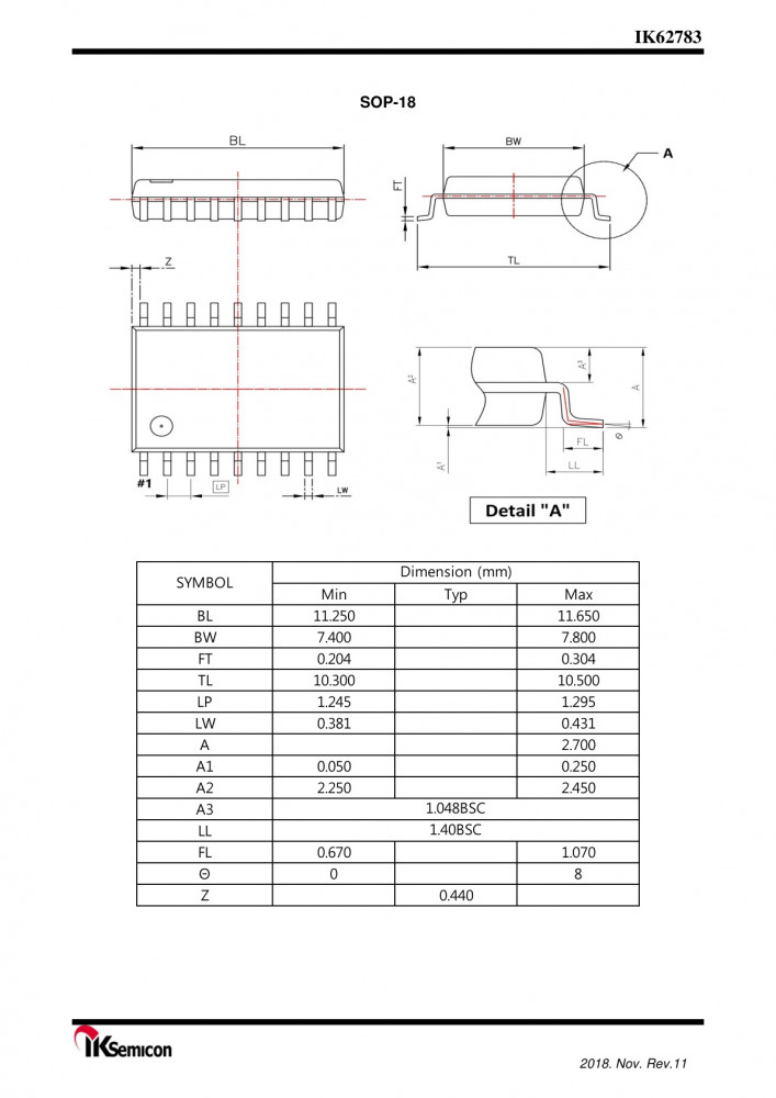 IK62783DT datasheet page 8