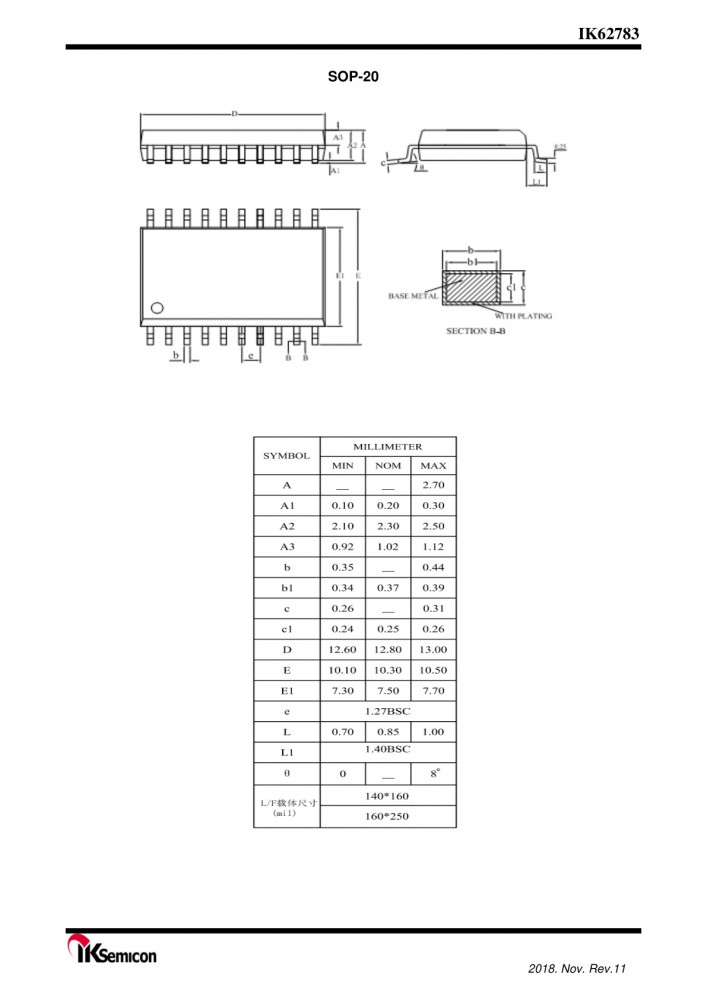 IK62783DT datasheet page 9