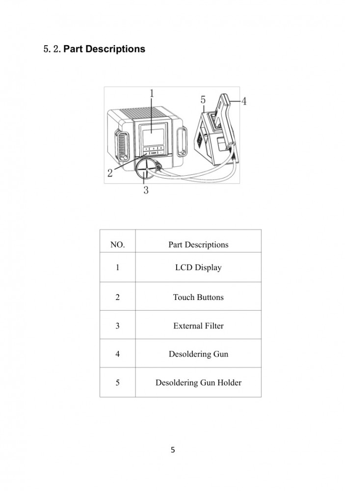 QUICK TV2 instruction manual page 8