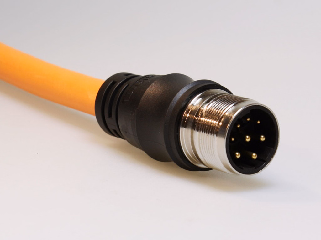 Micro-Change (M12) Power Tap, Female Tee with Pigtail Drop, 5.08m