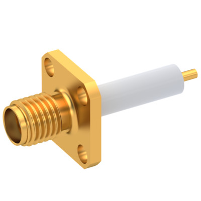 SMA / STRAIGHT JACK RECEPTACLE FEMALE GOLD NON-CAPTIVE CONTACT for sale