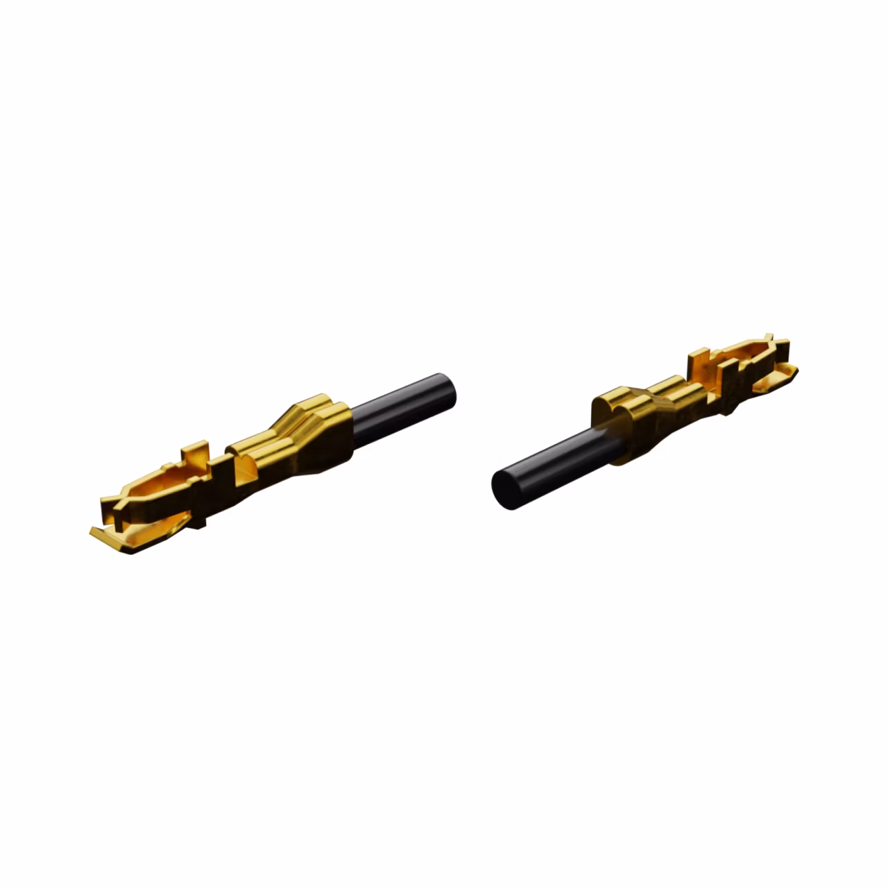 Pre-Crimped Lead Pico-Lock 1.5 Female-to-Pico-Lock 1.5 Female, Gold (Au) Plating, 300.00mm Length, 24 AWG, Black for sale