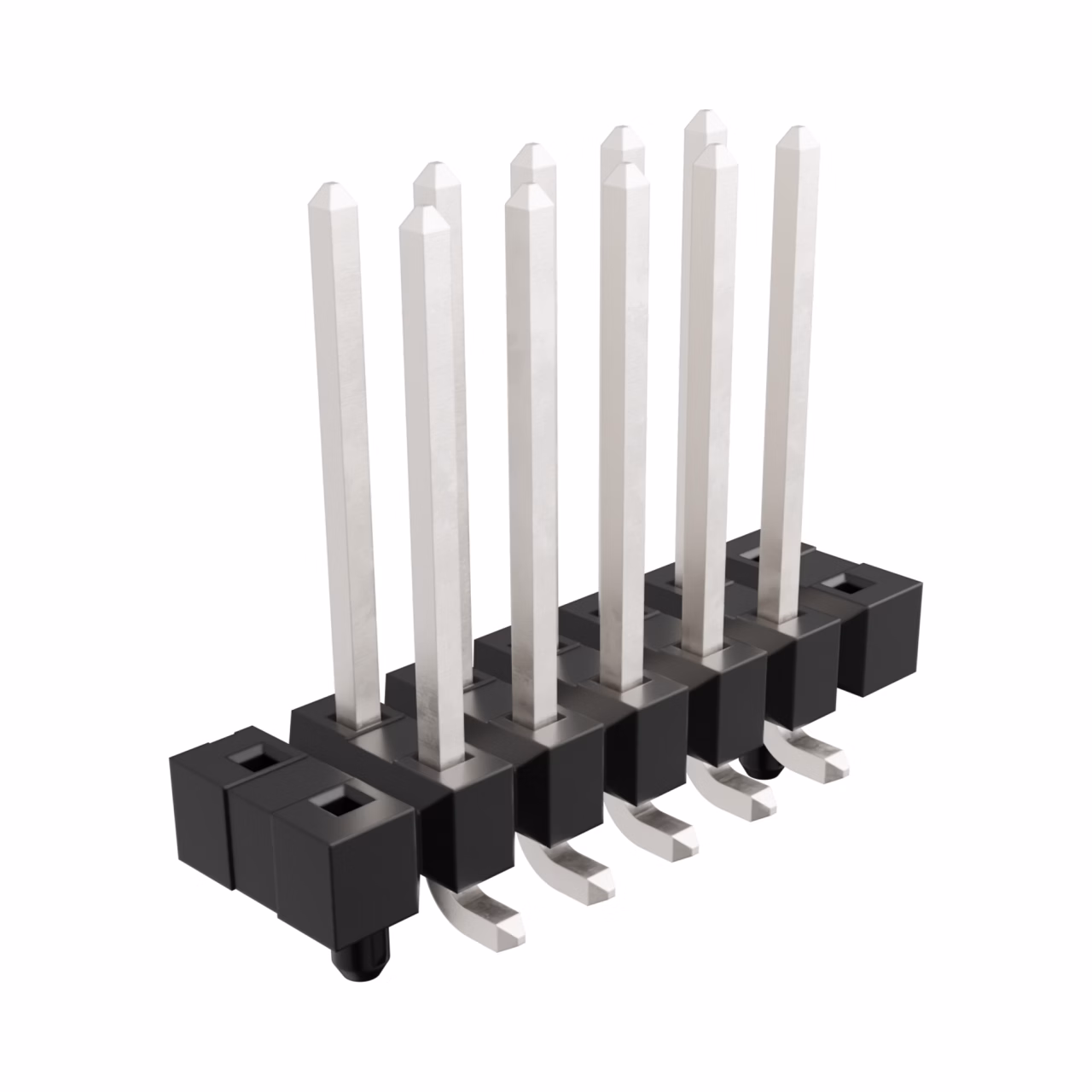 C-Grid Header, 2.54mm Pitch, Surface Mount, Dual Row, Vertical, 14 Circuits, Circuits 1, 2, 13 and 14 Voided, Tin (Sn) Overall Plating, without Cap, with Peg, Tape and Reel Packaging, Lead-Free for sale
