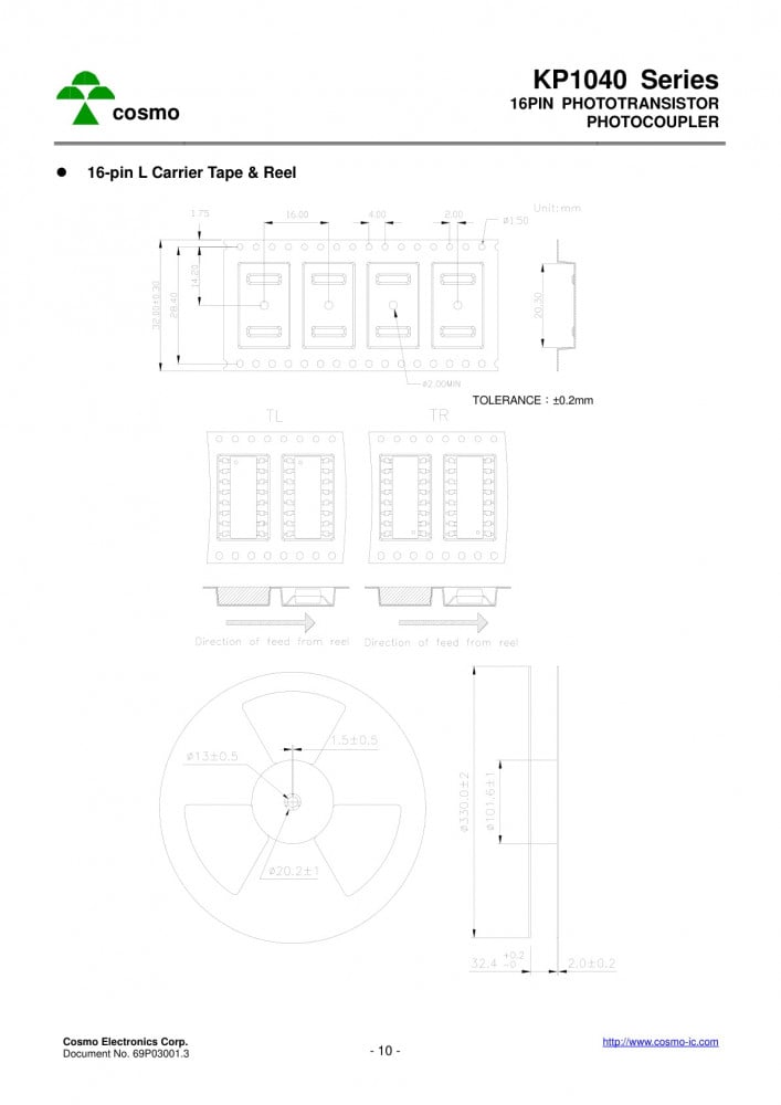 KP1040 datasheet page 10
