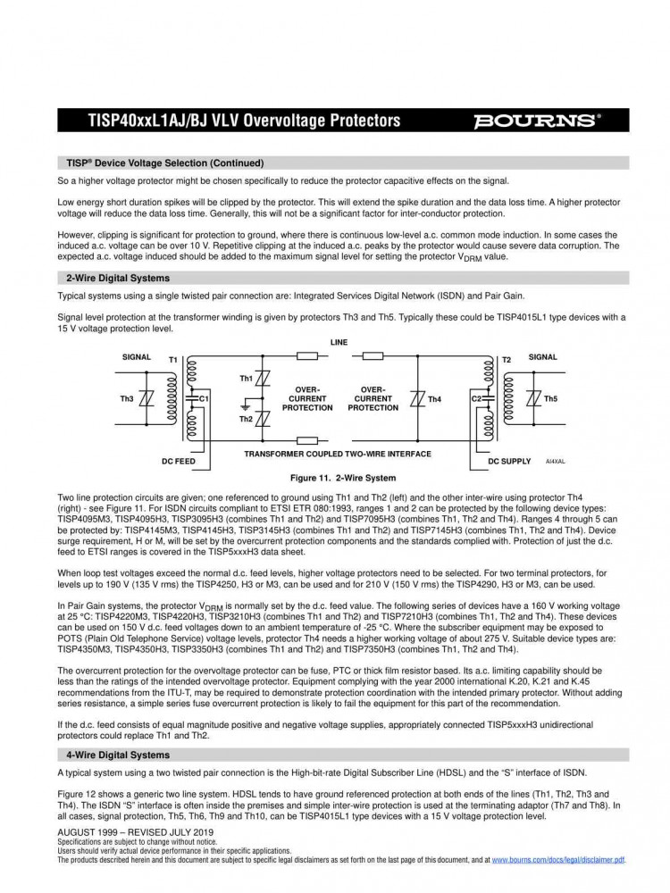 TISP4040L1AJR-S datasheet page 9