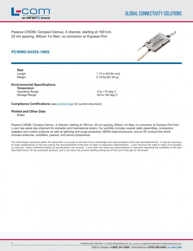 PCWND-04355-19N3 technical document page 2