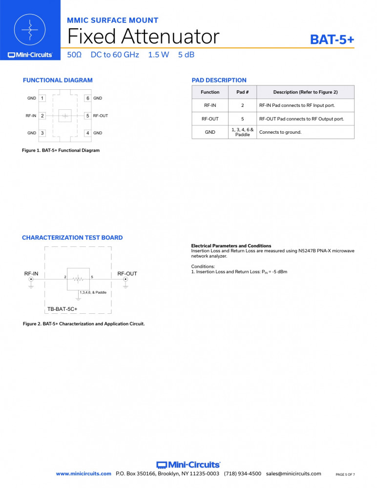 BAT-5+ datasheet page 5
