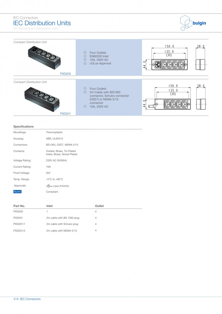 PXD200 technical document image, page 4