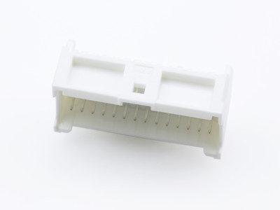 MicroClasp Right-Angle Header, 2.00mm Pitch, Single Row, Through Hole, Tin (Sn) Plating, 7 Circuits, without PCB Locator