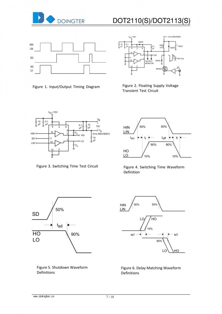 DOT2113 datasheet page 7