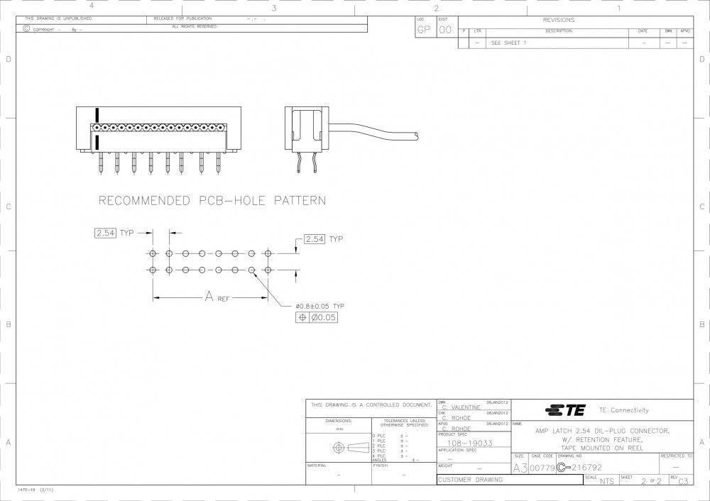 TE Connectivity 1-216792-0 technical drawing page 2