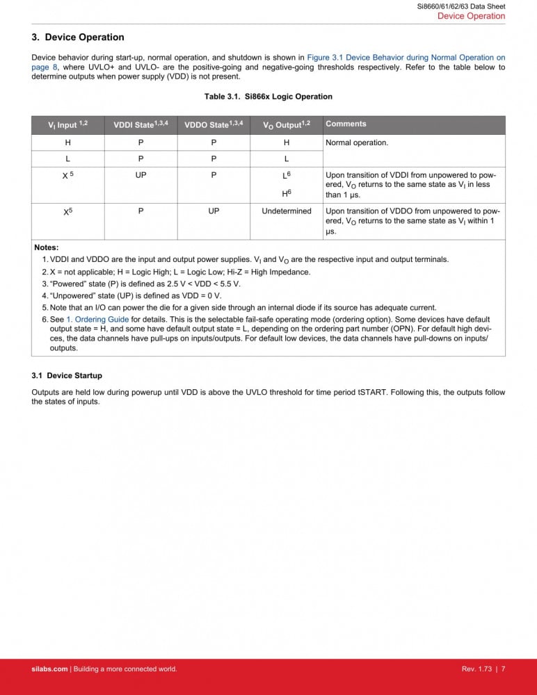 SI8663 datasheet page 7