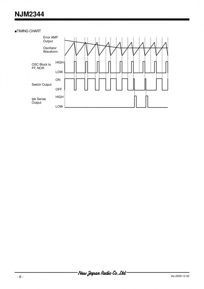 NJM2344 datasheet page 7