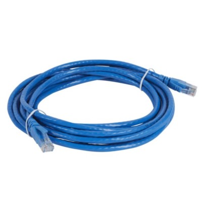 RJ 45 user cord cat.6 U/UTP - RJ 45 - RJ 45 right - PVC - length 5 m - in plastic bag with hook for sale