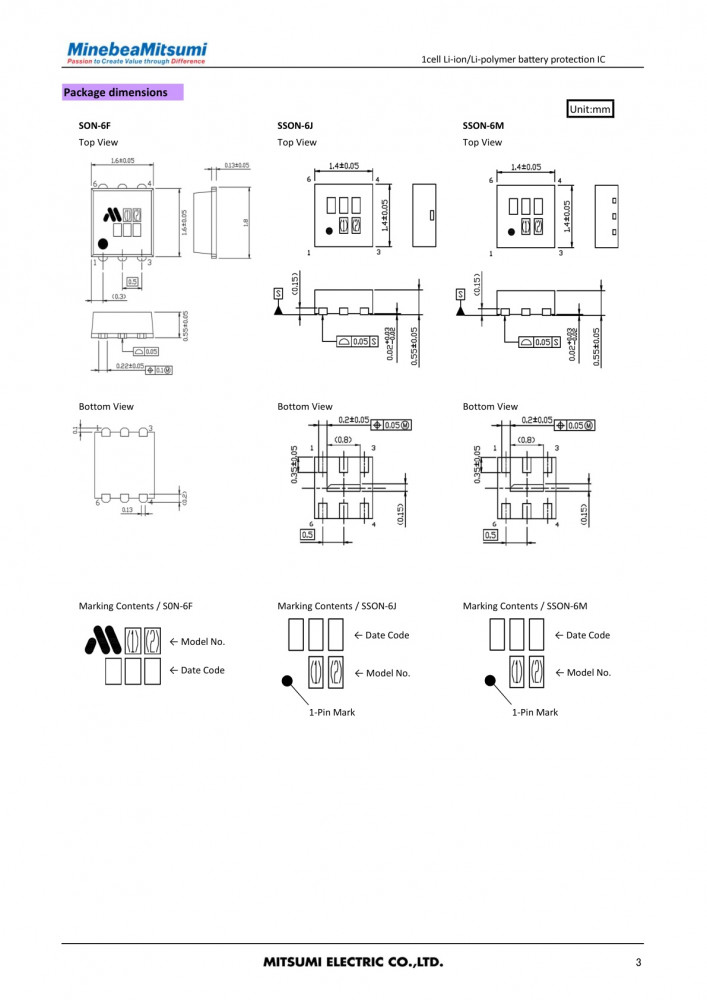 MM3860 datasheet page 3