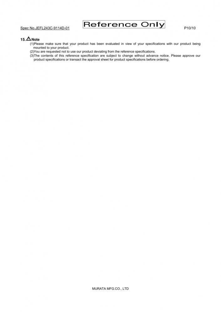 DLW21SZ121HQ2L specification page 10