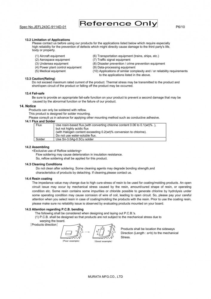 DLW21SZ121HQ2L specification page 6