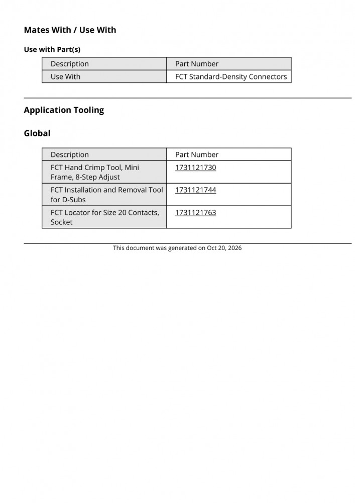 MOLEX 1731121740 drawing preview, page 3