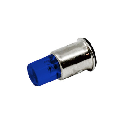LED Lamp T-1 3/4 Flange Blue 5V for sale