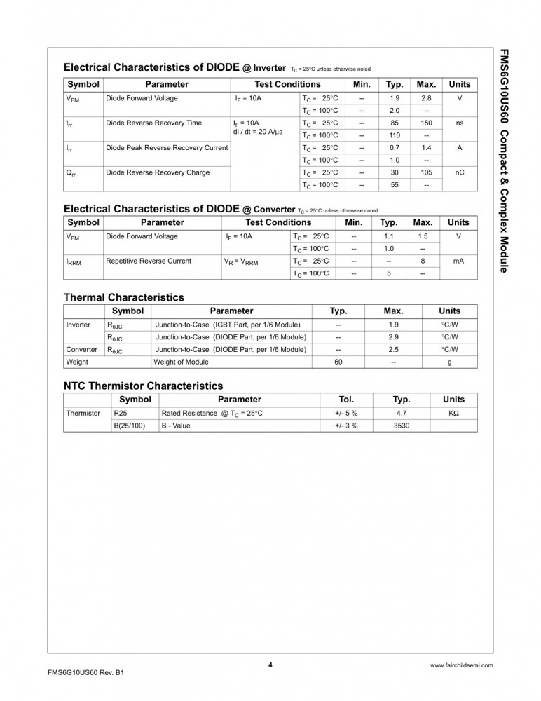 FMS6G10US60 datasheet page 4