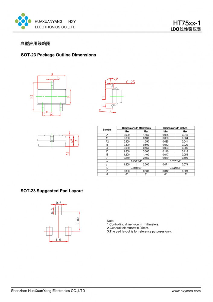HT7525-1 datasheet page 8