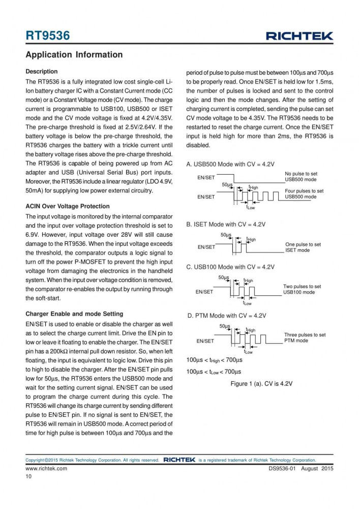 RT9536 datasheet page 10
