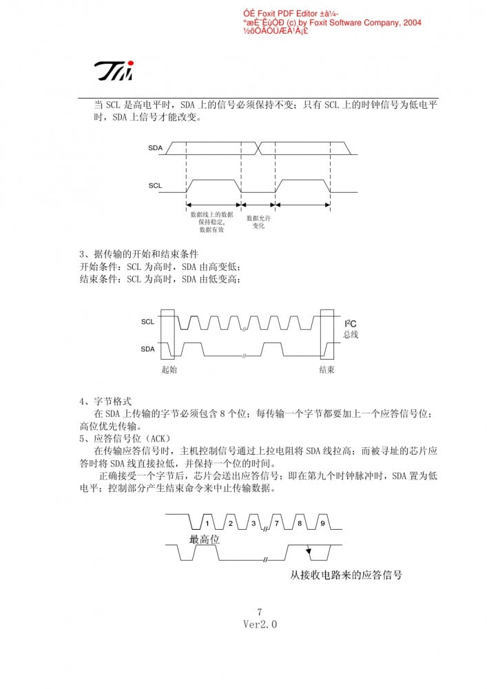 TM2314 datasheet page 7