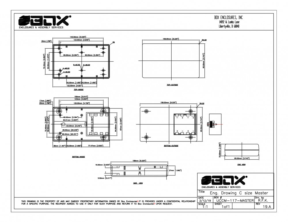 UCCM-117 engineering drawing preview