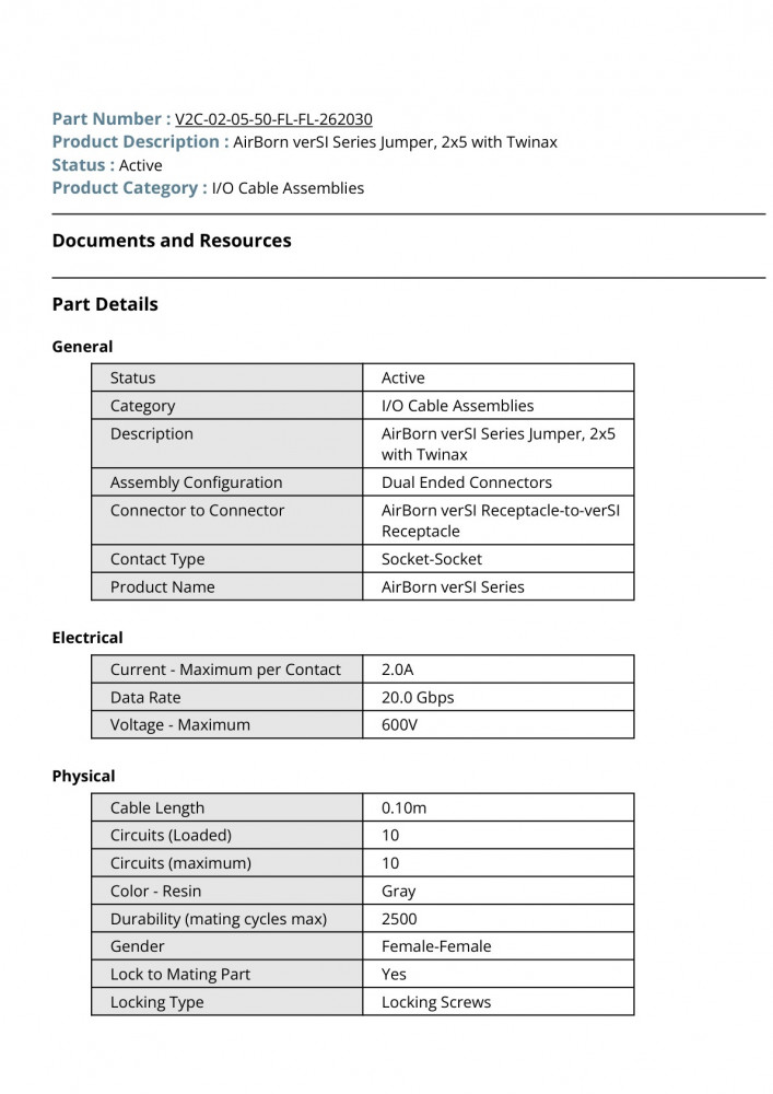 Product document image, page 1