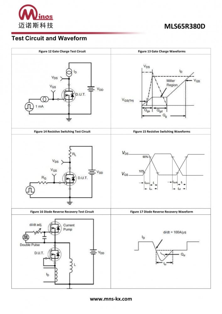 MLS65R380D datasheet page 5