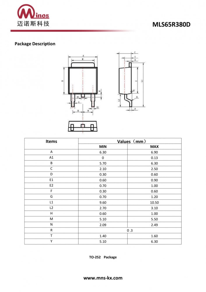 MLS65R380D datasheet page 7