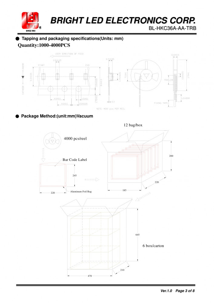 BL-HKC36A-AA-TRB datasheet page 3