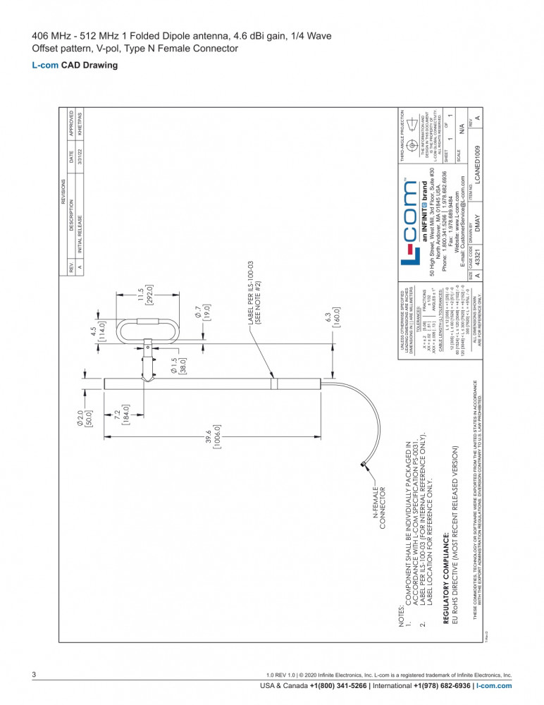 LCANED1009 technical document page 3