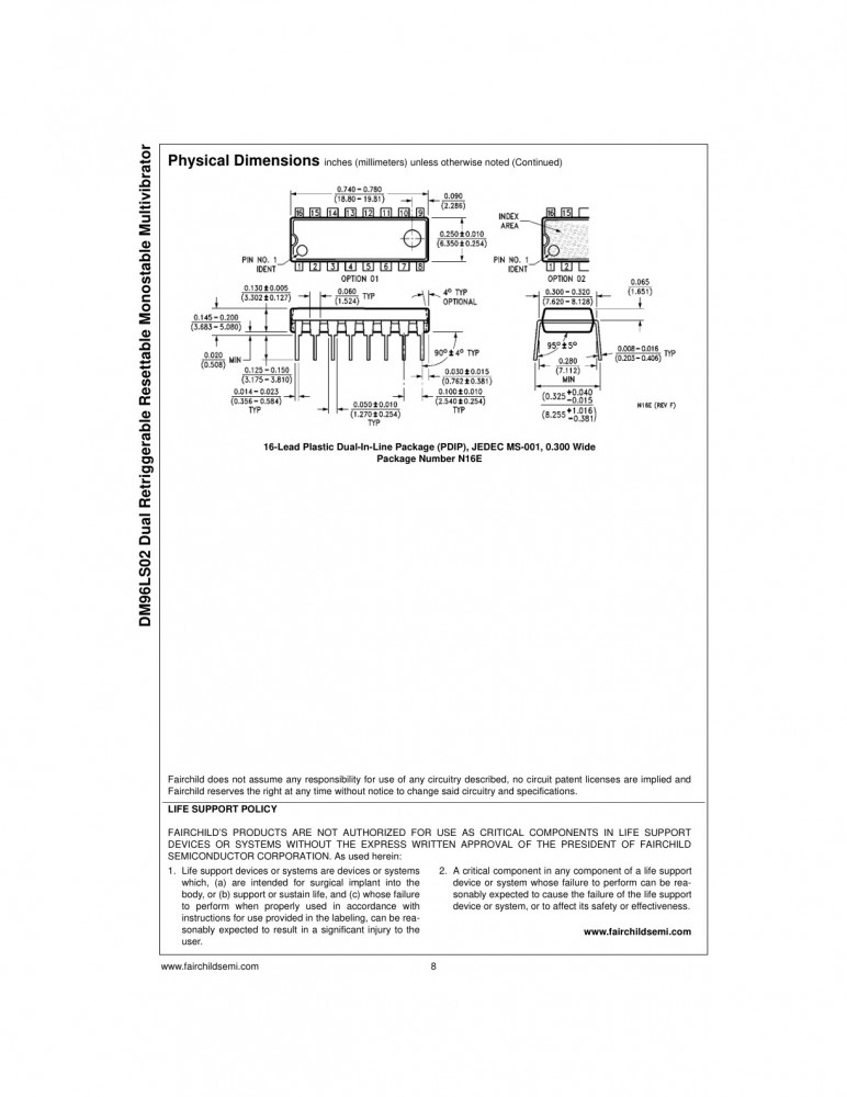 DM96LS02M datasheet page 9