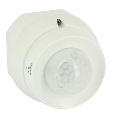 Green-I - GI-IMW - IP55 on-off white sensor - Passive infrared detection - 360° scan angle - Wall mounting for sale