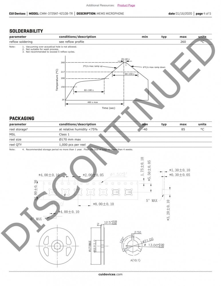 CMM-3729AT-42108-TR datasheet page 4