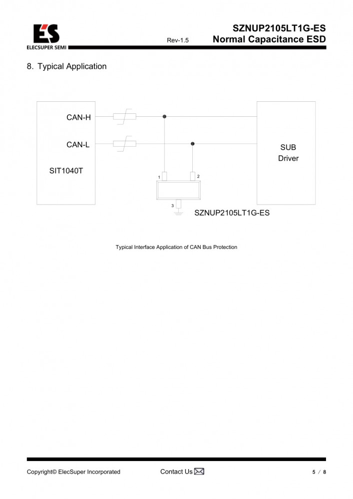 SZNUP2105LT1G-ES datasheet page 5