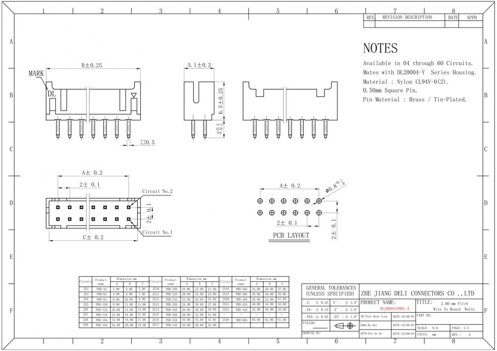 DLL PHD-T-D drawing page 4
