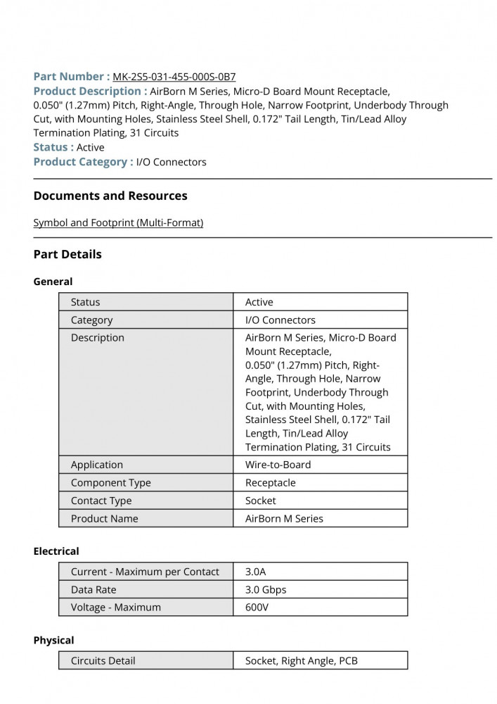 MK-2S5-031-455-000S-0B7 technical document image, page 1