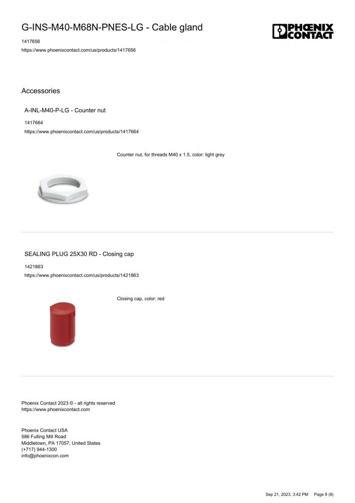 Phoenix Contact 1417656 document page 8