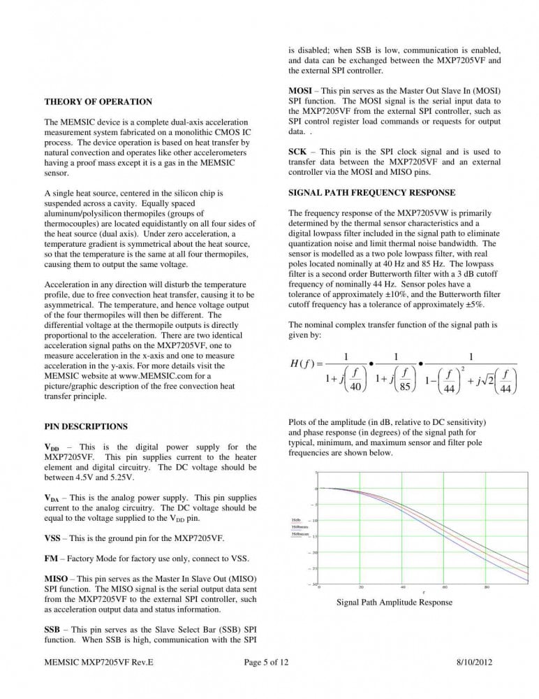 MXP7205VF datasheet page 5