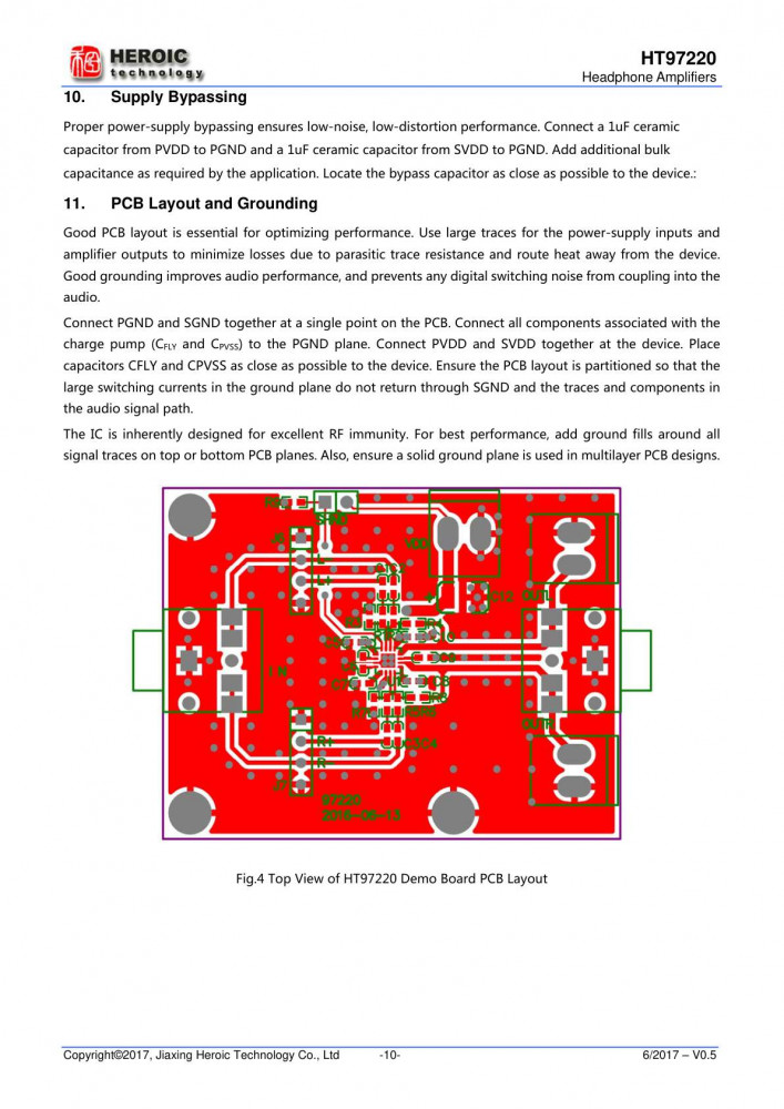 HT97220 datasheet page 10