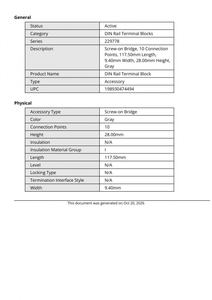 Product documentation image 2 for MOLEX 2297780082
