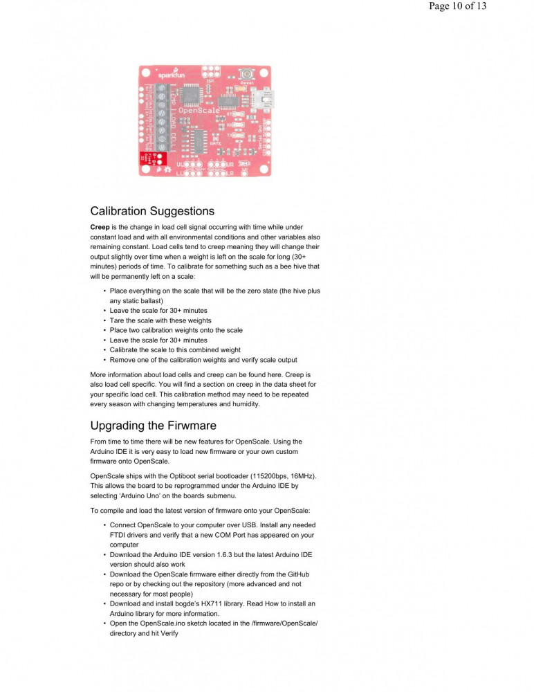OpenScale document page 10