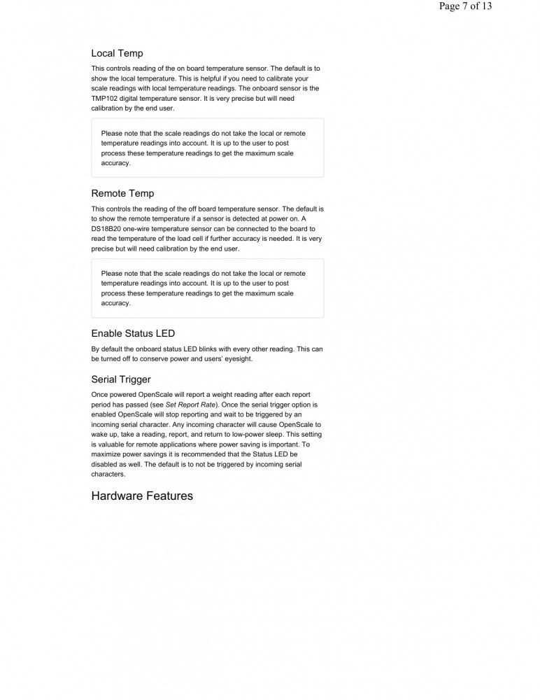 OpenScale document page 7