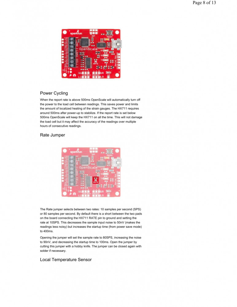 OpenScale document page 8