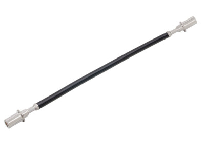 Pre-Crimped Lead PowerWize 6.00mm Female-to-PowerWize 6.00mm Female, Gold (Au) Plating, 600.00mm Length, 2 AWG, Black for sale