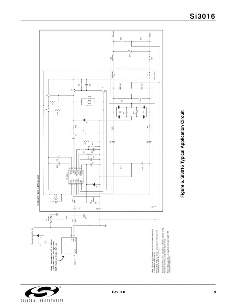 SI3016 datasheet page 9